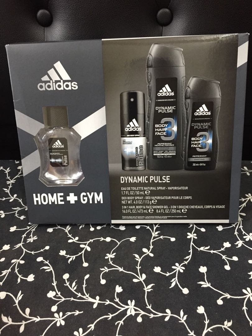 Adidas Home & Gym Dynamic Pulse Gift Set, Beauty & Personal Care, Face ...