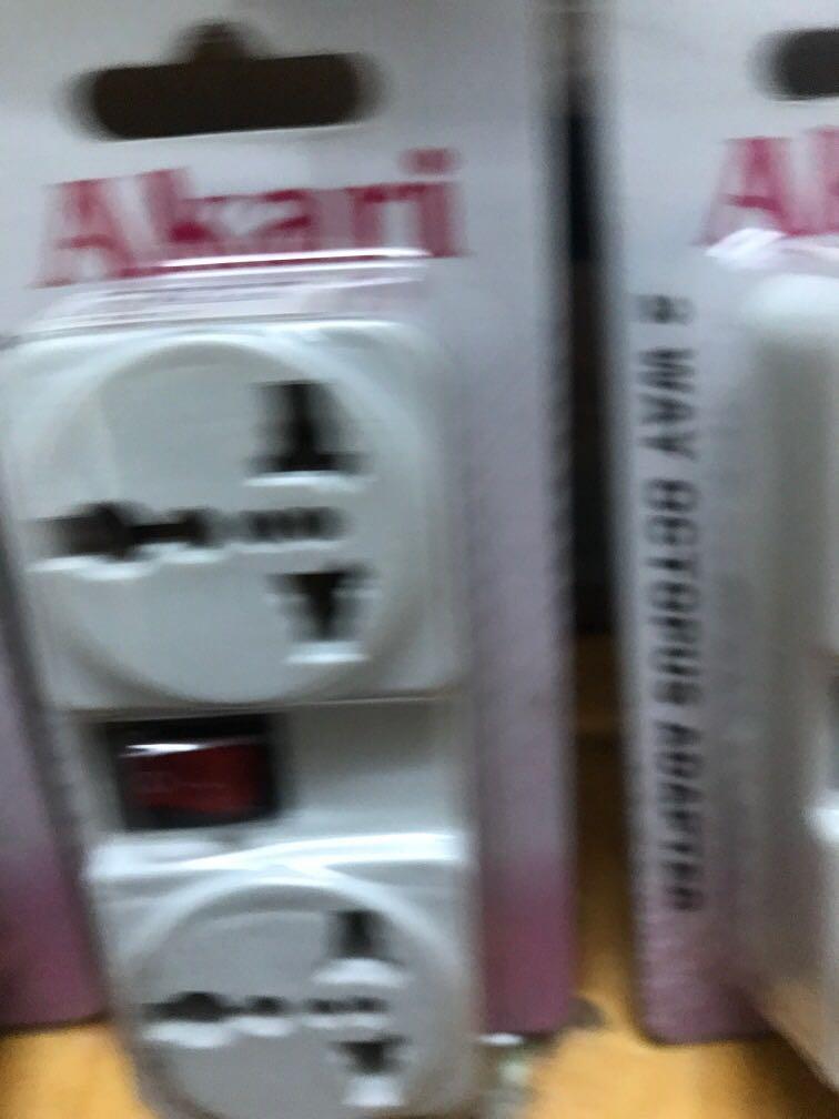 AKARI 2way octopus adapter, TV & Home Appliances, TV & Entertainment, TV Parts & Accessories on ...