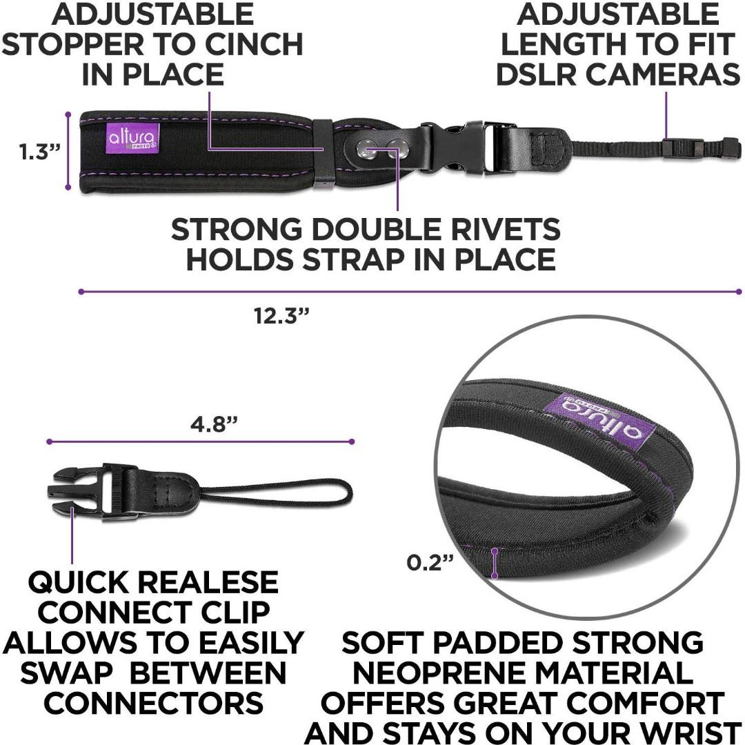Altura Photo [2-Connectors Included] Rapid Fire Heavy Duty Safety ...