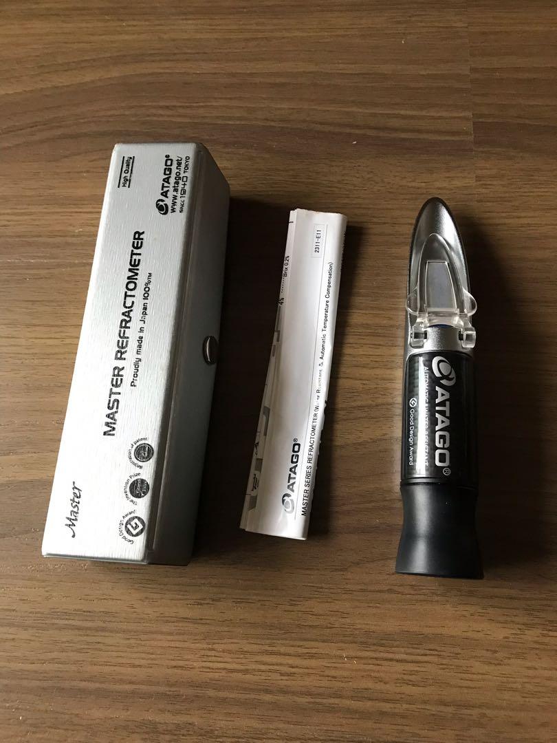 Atago Master Series Alpha Refractometer 2311, Food & Drinks, Local Eats ...