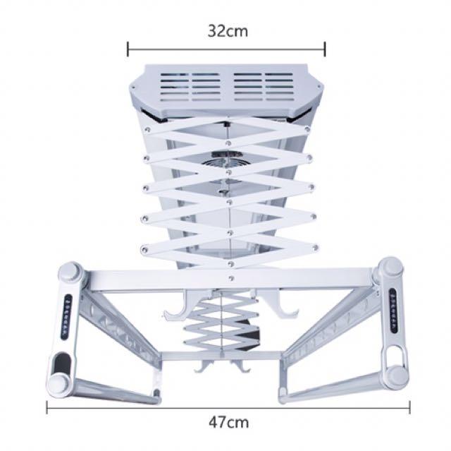 Automated Retractable Laundry System/ remote control Laundry system ...