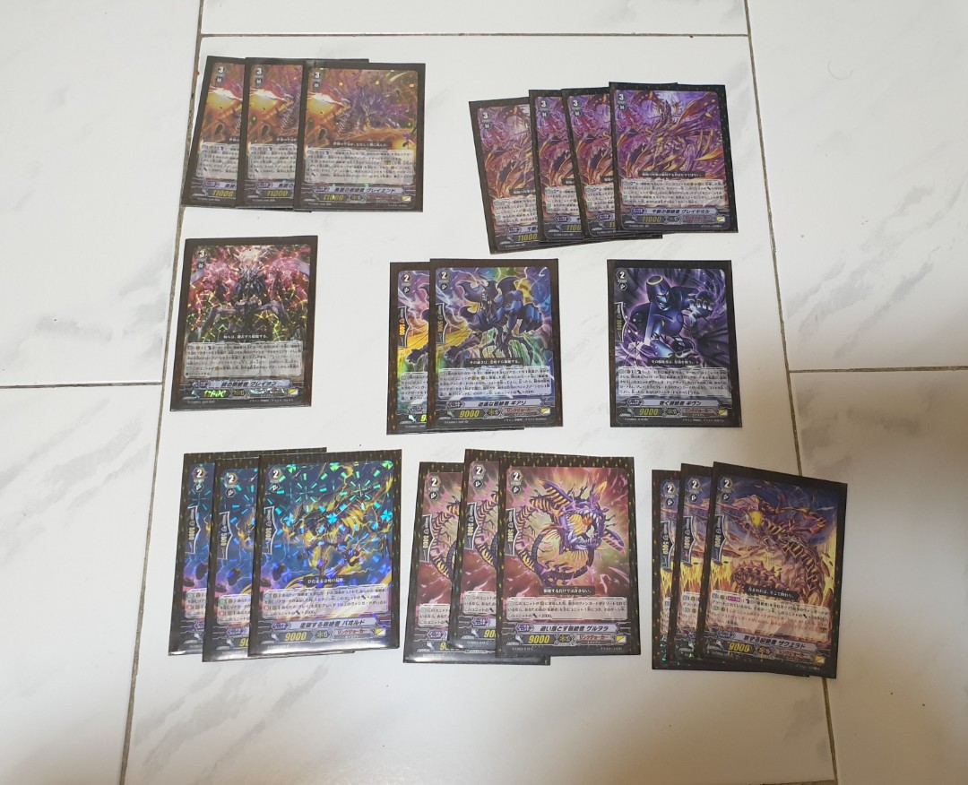 Cardfight Vanguard Deletor Premium G series Deck, Hobbies & Toys, Toys ...