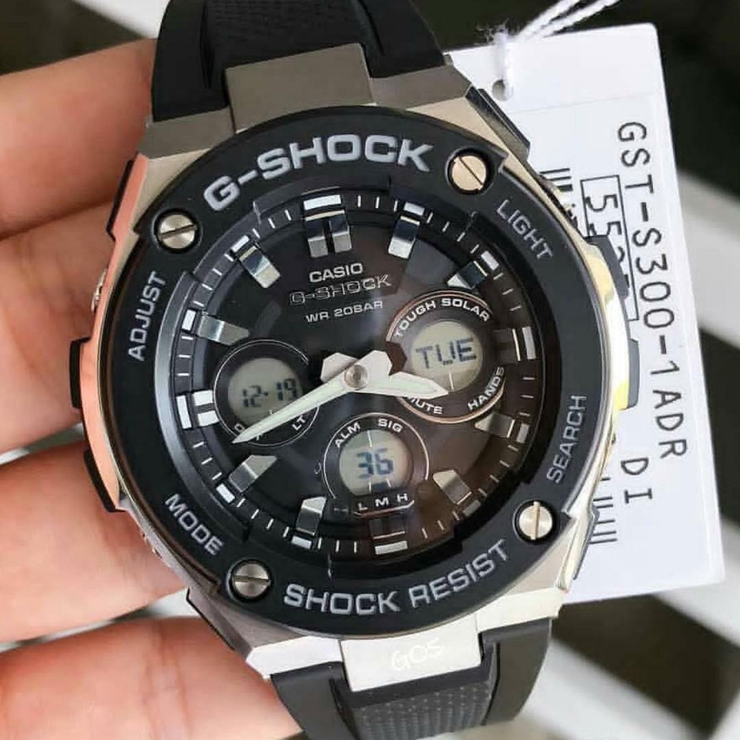 Casio G-Shock GST-S300-1A watch, Men's Fashion, Watches & Accessories ...