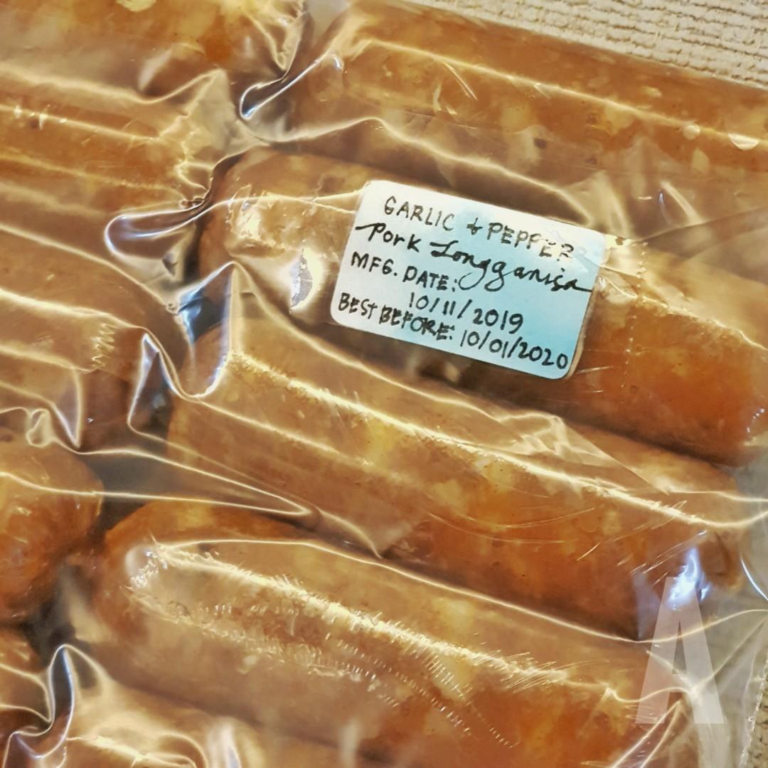 CHICKEN / PORK LONGGANISA ( FILIPINO SAUSAGE ), Food & Drinks, Instant ...