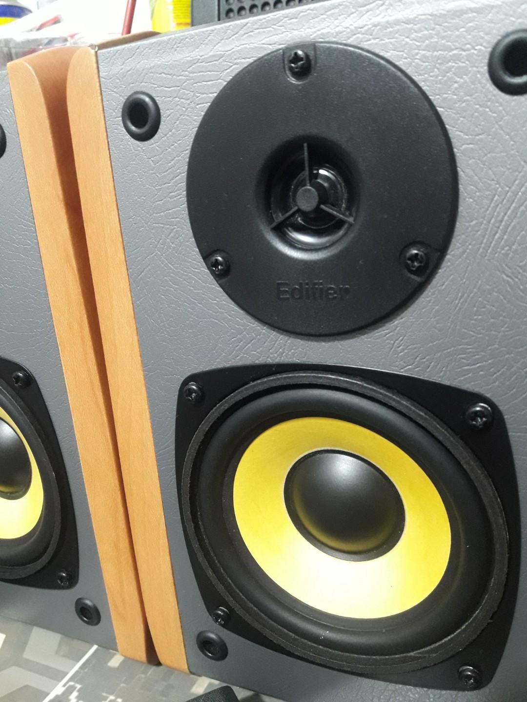 Edifier R1000TCN Bookshelf 2.0, Audio, Soundbars, Speakers & Amplifiers ...