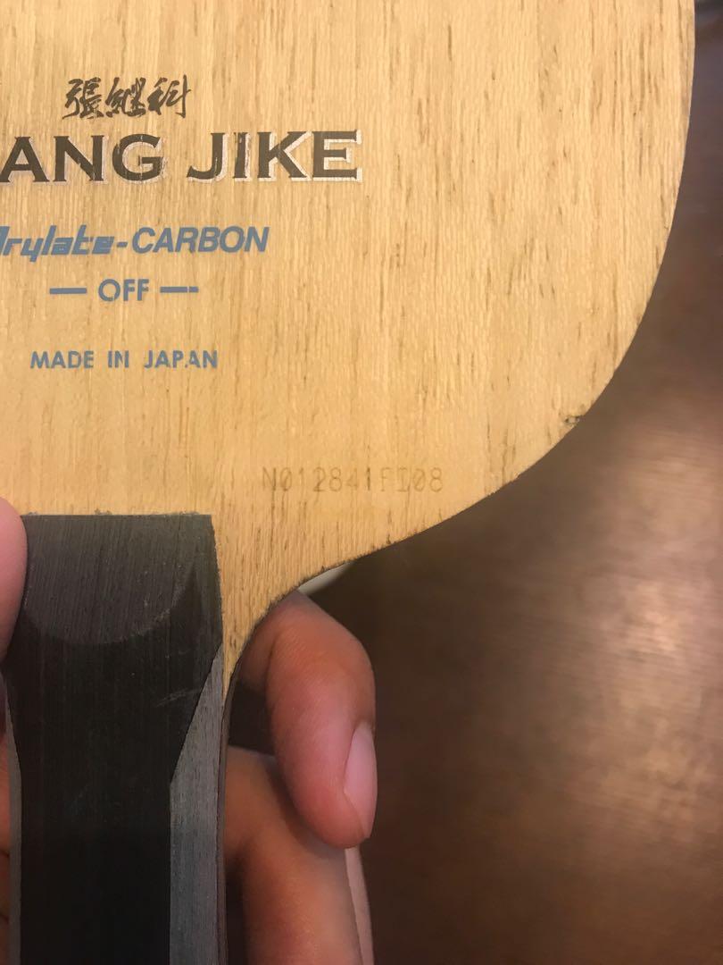 GENUINE Butterfly Zhang Jike Blue Dragon table tennis racket, Sports ...