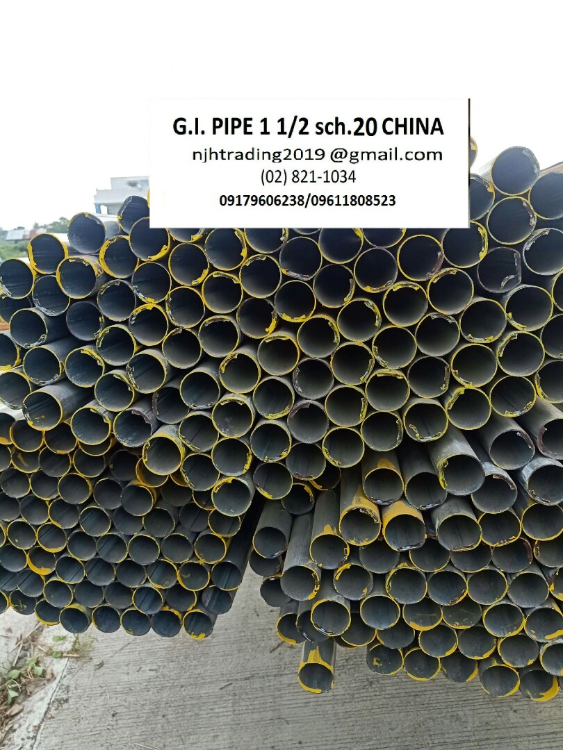 G.I PIPE 1 1/2 sch.20, Commercial & Industrial, Construction & Building ...