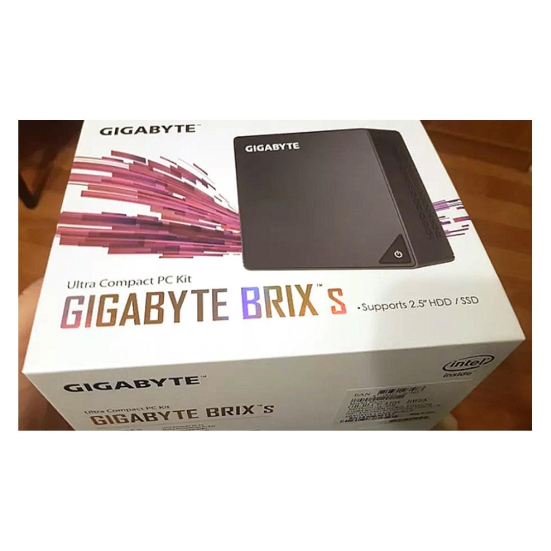 GiGABYTE Mini-PC Barebone (BRIX) Mini PC 迷你電腦 文書電腦 NUC MiniPC 8GB 128GB ...