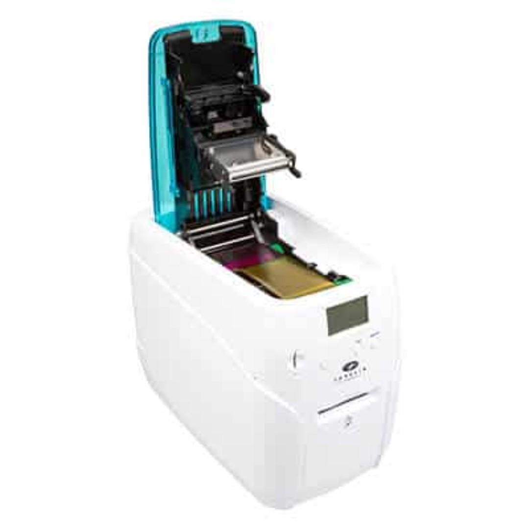 ID card printer single side with built-in Ethernet module, 2 Years ...
