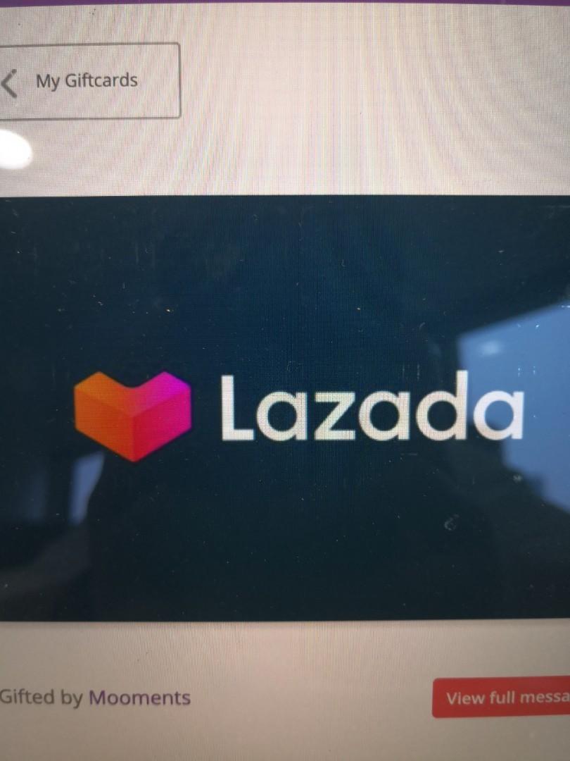 Lazada $100 gift card x 2, Tickets & Vouchers, Vouchers on Carousell