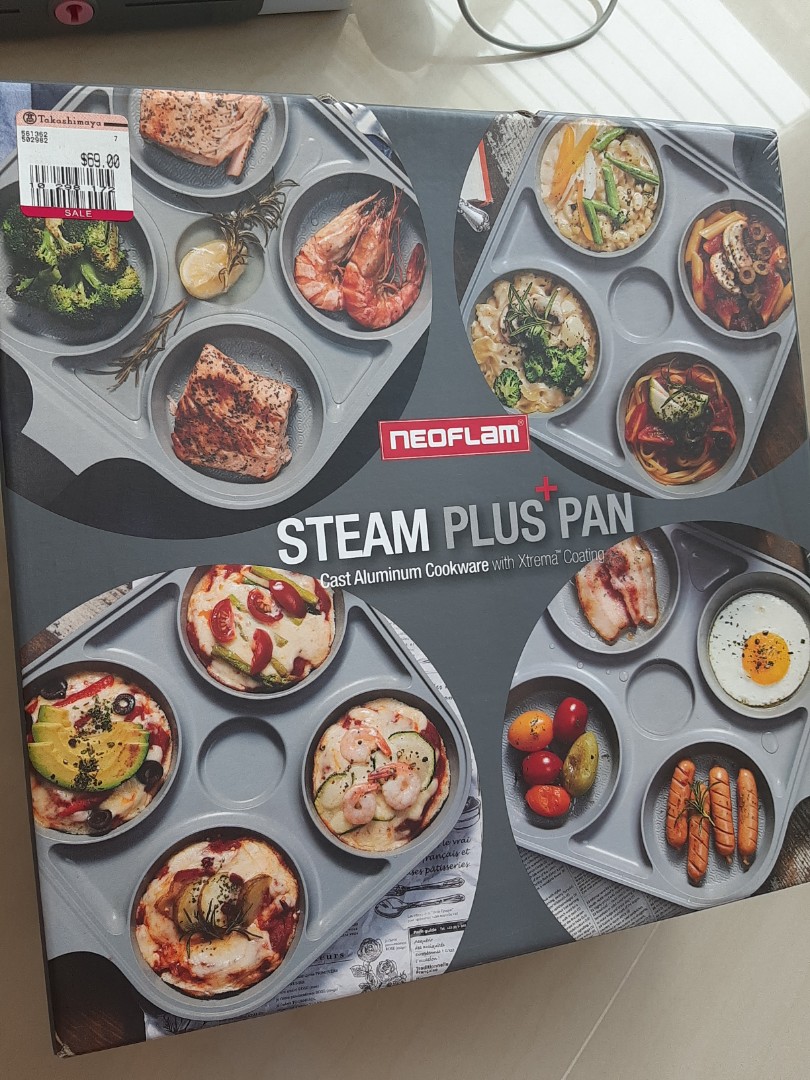 Neoflam Steam Plus Pan, Furniture & Home Living, Kitchenware ...