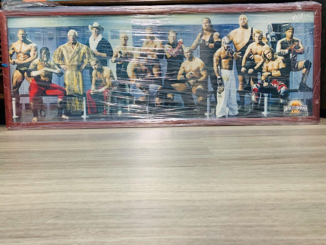 Original WWE Photo w custom frame, Furniture & Home Living, Home Decor ...