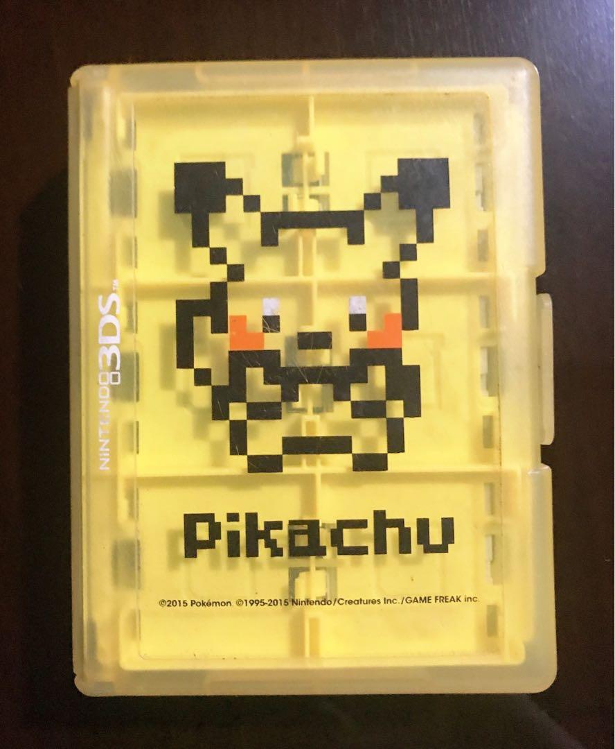 Pixel Pikachu 3DS/DS Cartridge Case, Video Gaming, Gaming Accessories ...