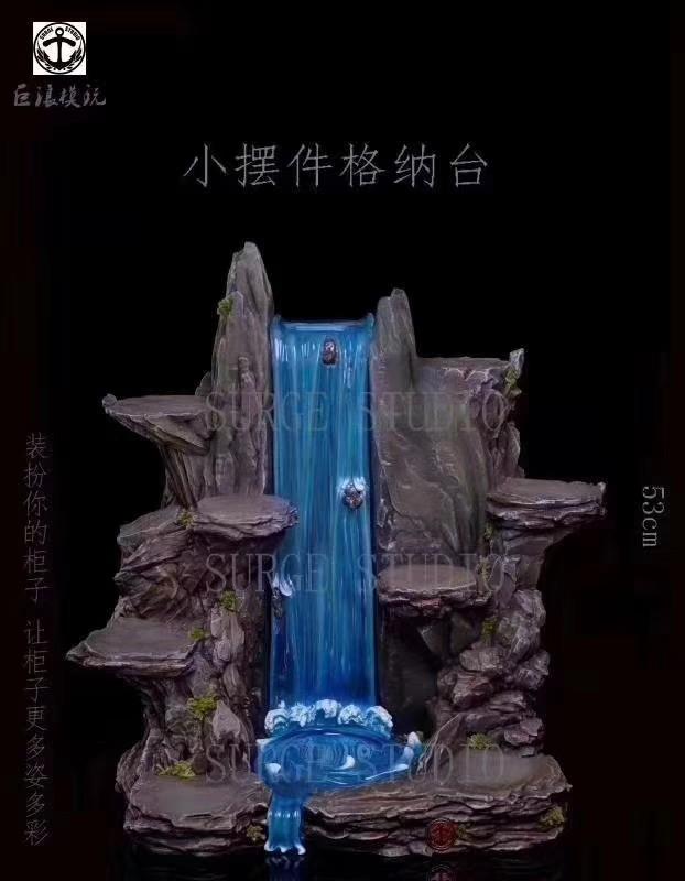 [PO] SURGE STUDIO Pikachu Cosplay Naruto Statue Waterfall Diorama ...