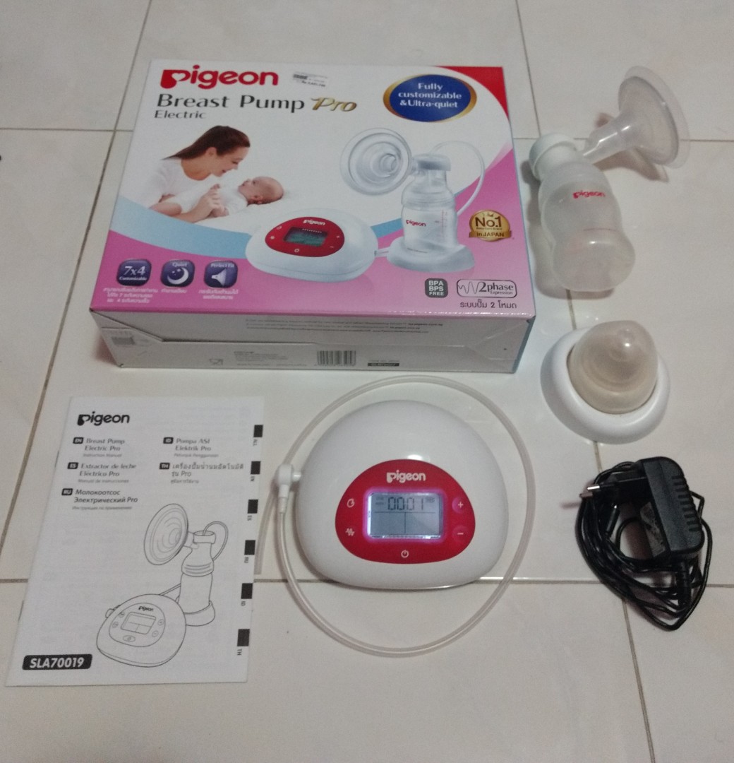 Pompa ASI elektrik / Breast Pump Electric merk Pigeon, Bayi & Anak ...
