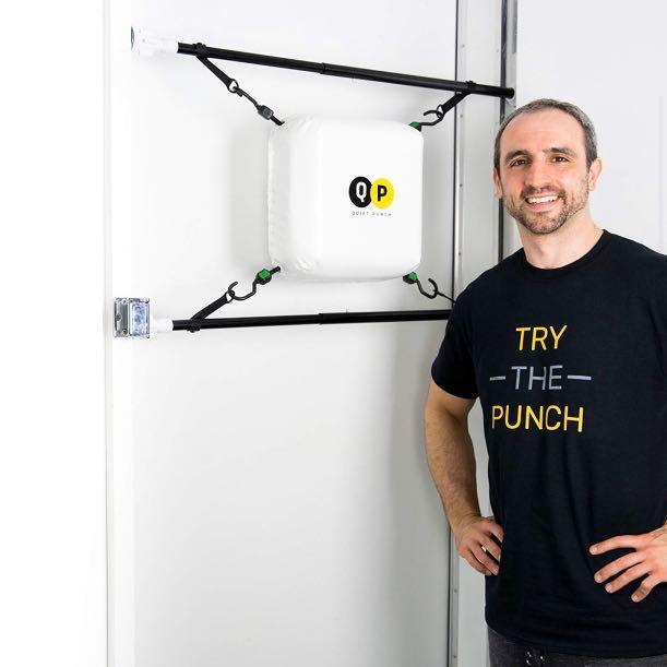 Quiet Punch - Portable Home Silent Sports Punching Bag for Any Door ...