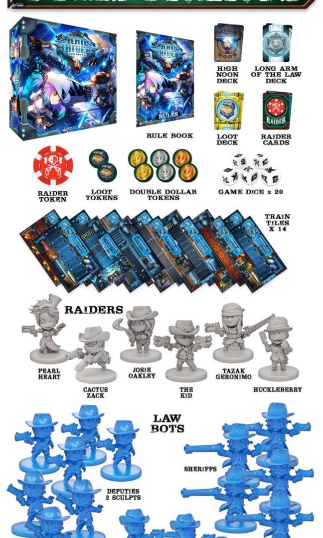 Rail Raiders Infinite Kickstarter, Hobbies & Toys, Toys & Games on ...
