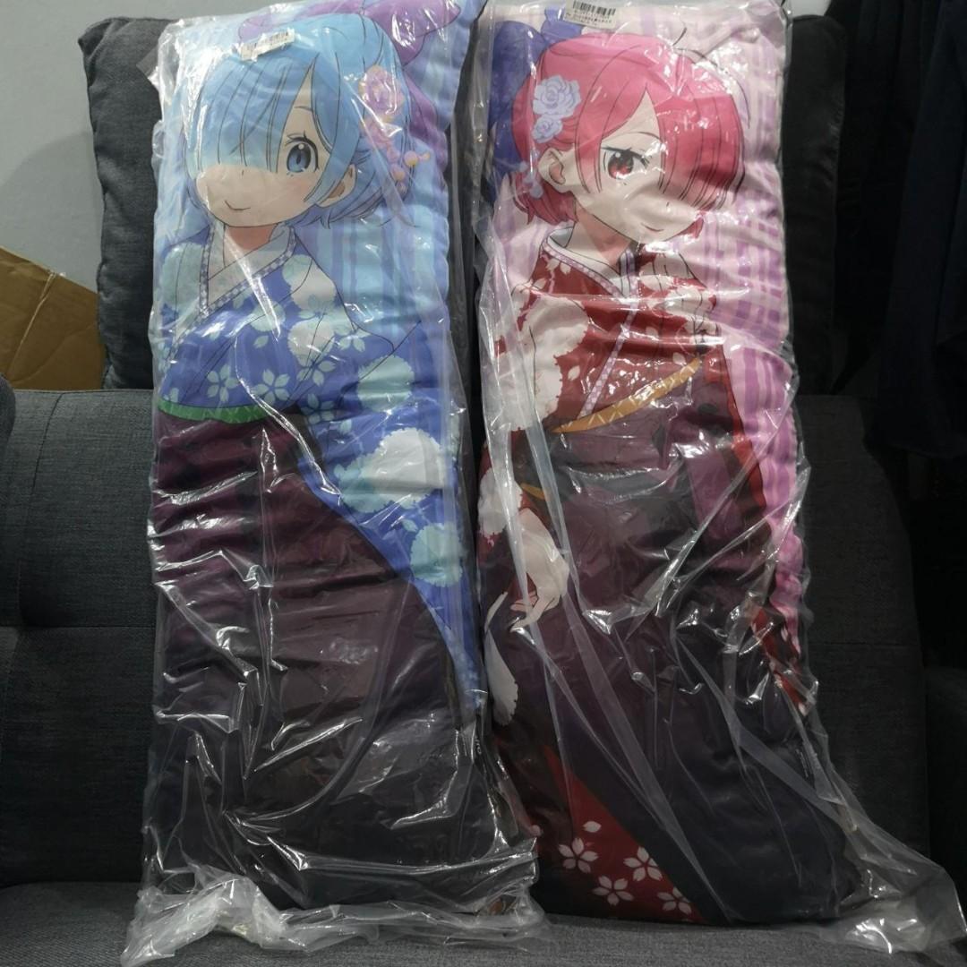 Re:Zero Rem Dakimakura (85cm), Toys & Games, Stuffed Toys on Carousell