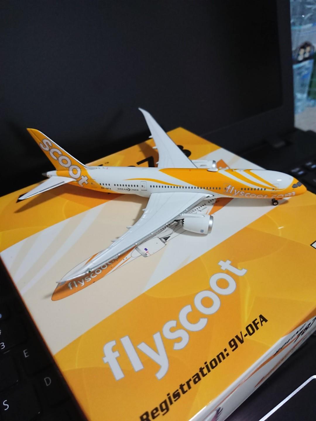 Scoot 787-8 Model, Hobbies & Toys, Toys & Games on Carousell