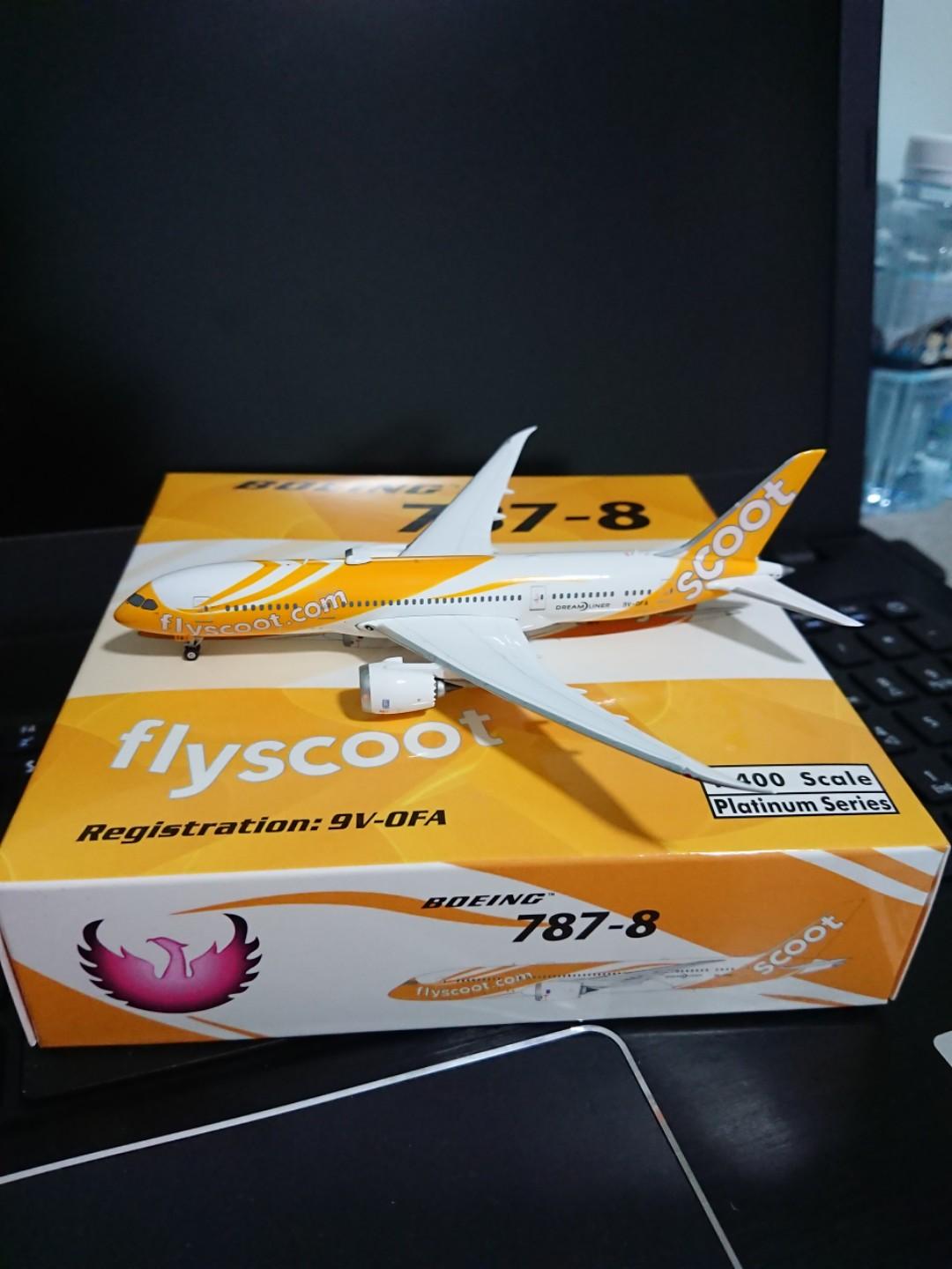 Scoot 787-8 Model, Hobbies & Toys, Toys & Games on Carousell