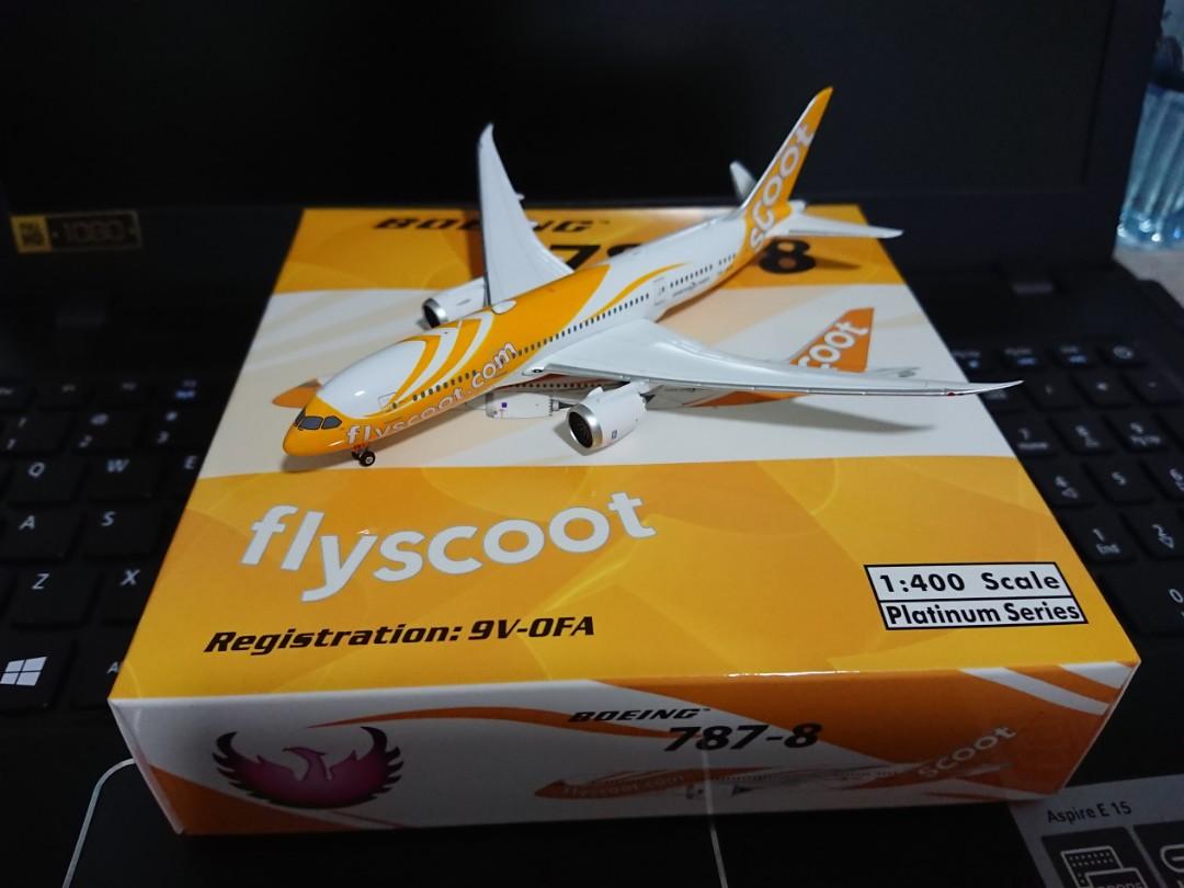 Scoot 787-8 Model, Hobbies & Toys, Toys & Games on Carousell