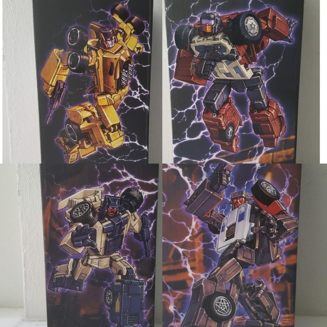 X-TRANSBOTS - MONOLITH COMBINER BERSERKARS (Masterpiece Stunticons ...
