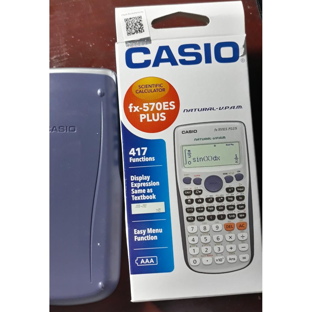 CASIO FX 570 ES Plus, Audio, Other Audio Equipment on Carousell