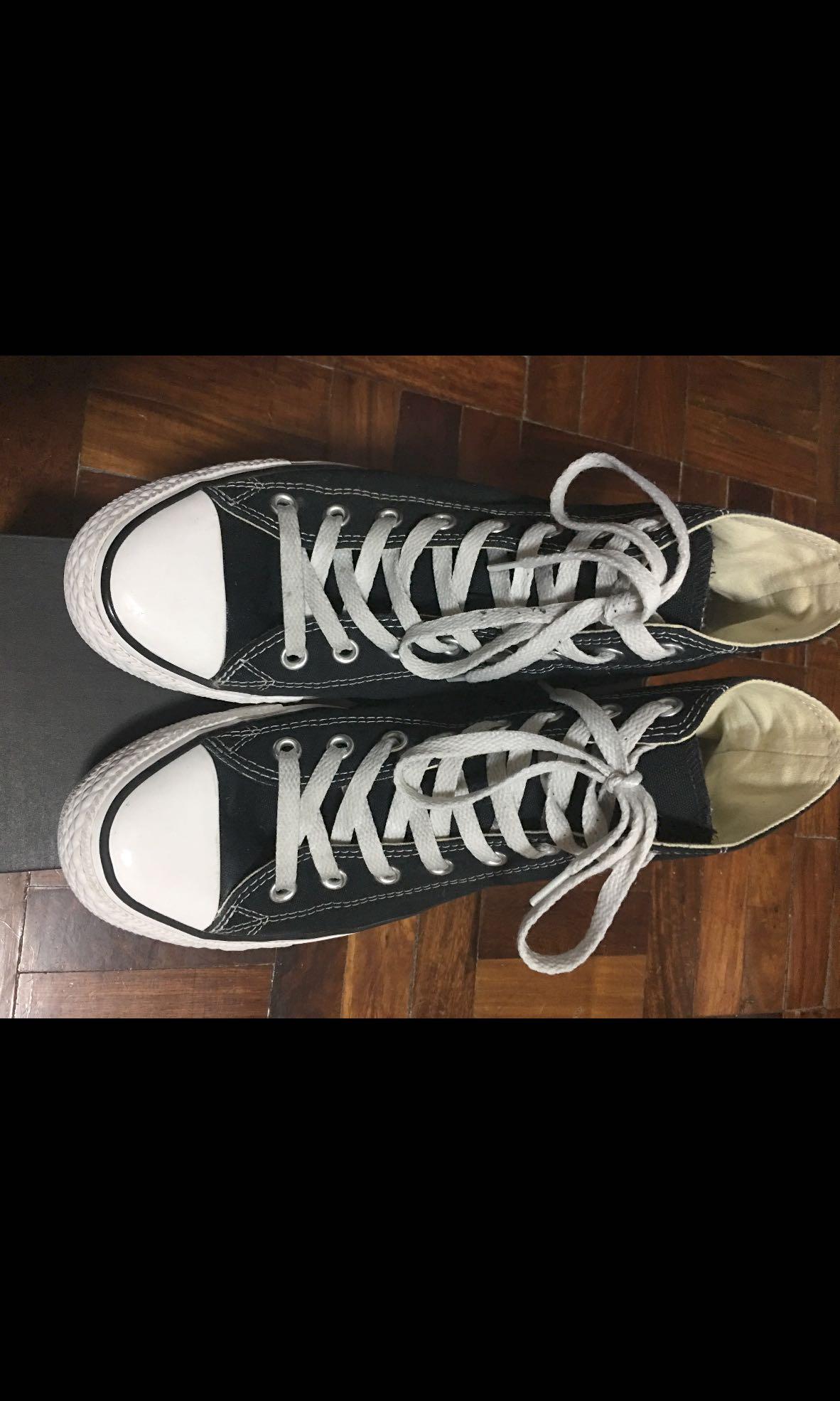 CONVERSE ALL STAR HI CUT ORIGINAL BOUGHT FROM TRINOMA, with og box and ...
