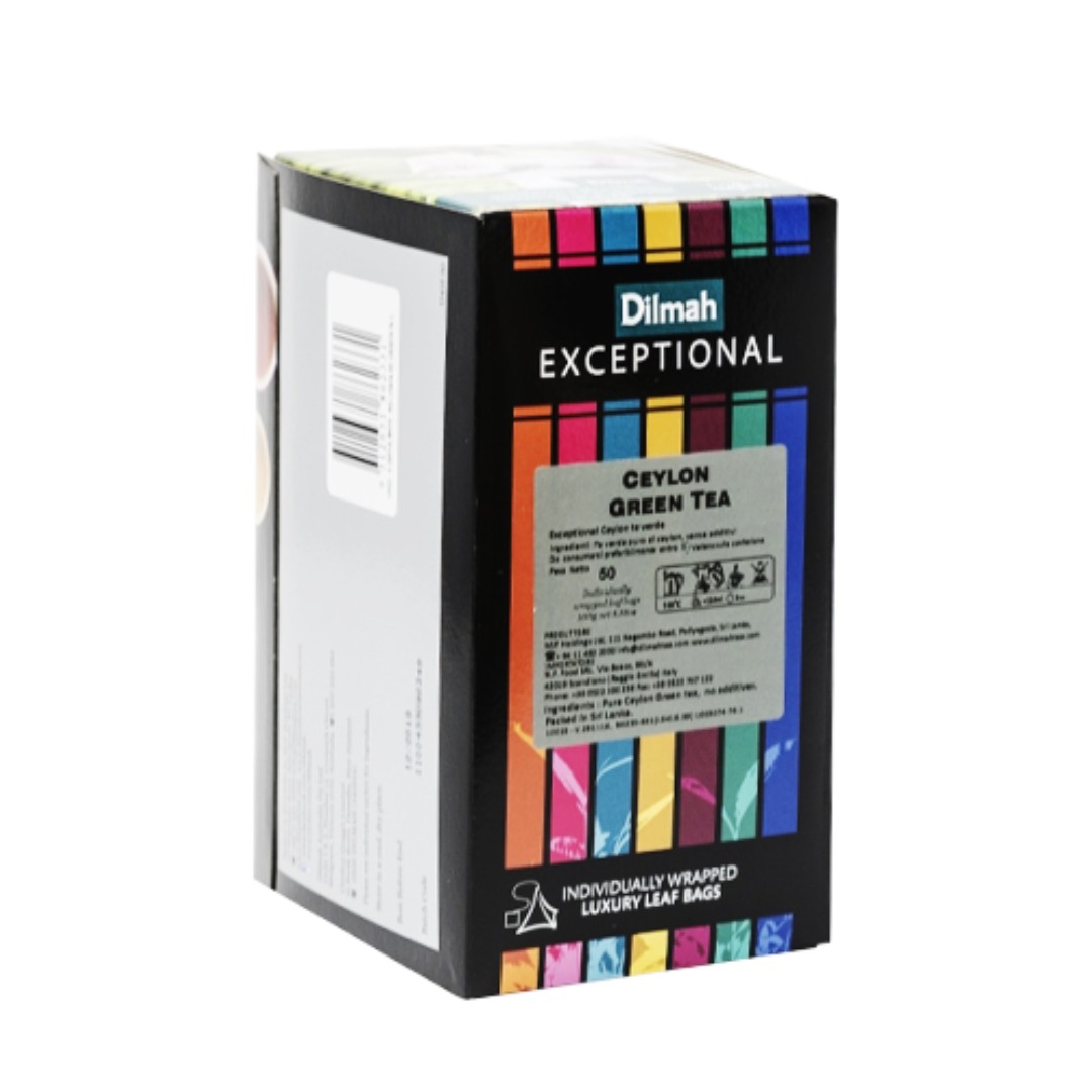 DILMAH CEYLON GREEN TEA 50 teabags/ box, Food & Drinks, Fresh Produce ...