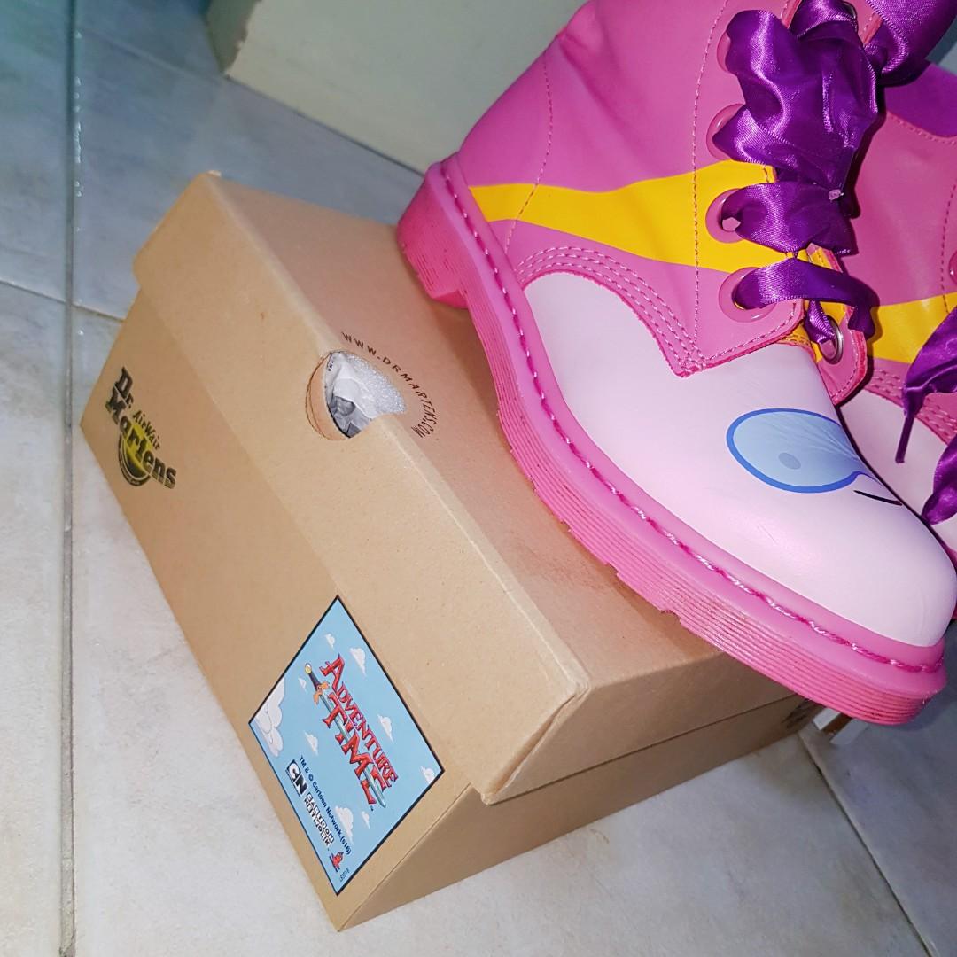 Dr Martens Adventure time Bubblegum Princess boots, Women's Fashion ...