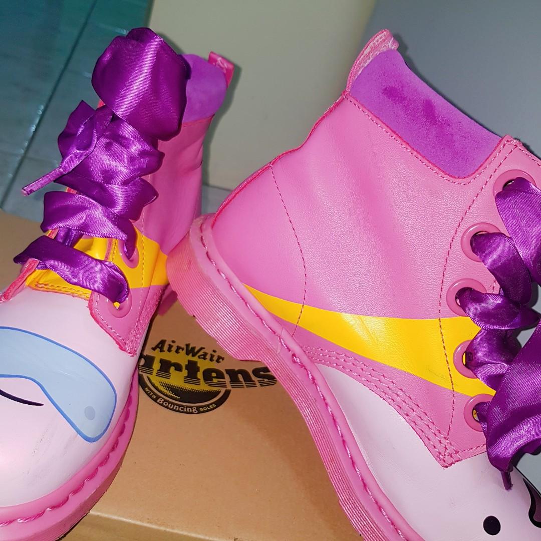 Dr Martens Adventure time Bubblegum Princess boots, Women's Fashion ...