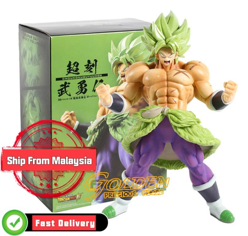 Dragon Ball Super Broly Movie Ver. Green Hair Vs Goku Broli Super ...