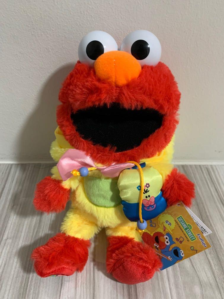 Elmo with Bunny Ears, Hobbies & Toys, Toys & Games on Carousell