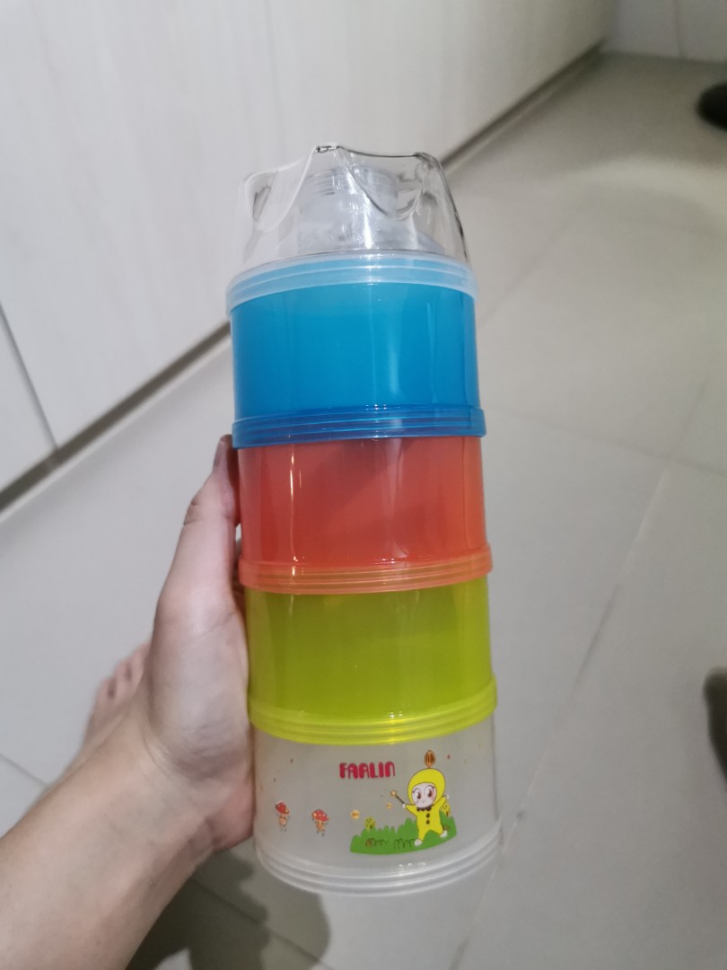 FARLIN Milk Powder (Formula Milk) Container, Babies & Kids, Nursing ...