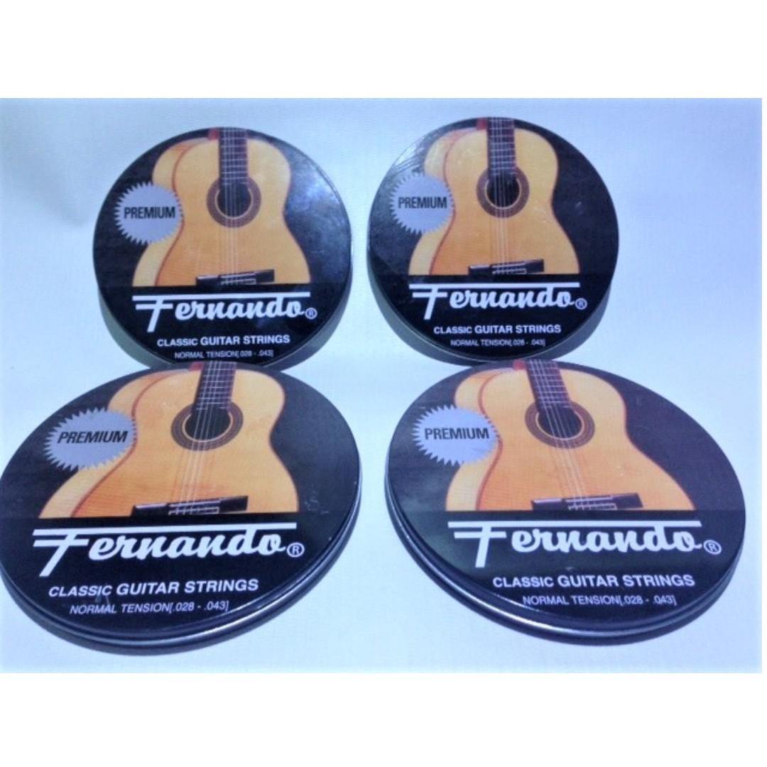 Fernando Classical Guitar Nylon Strings (Premium), Hobbies & Toys ...