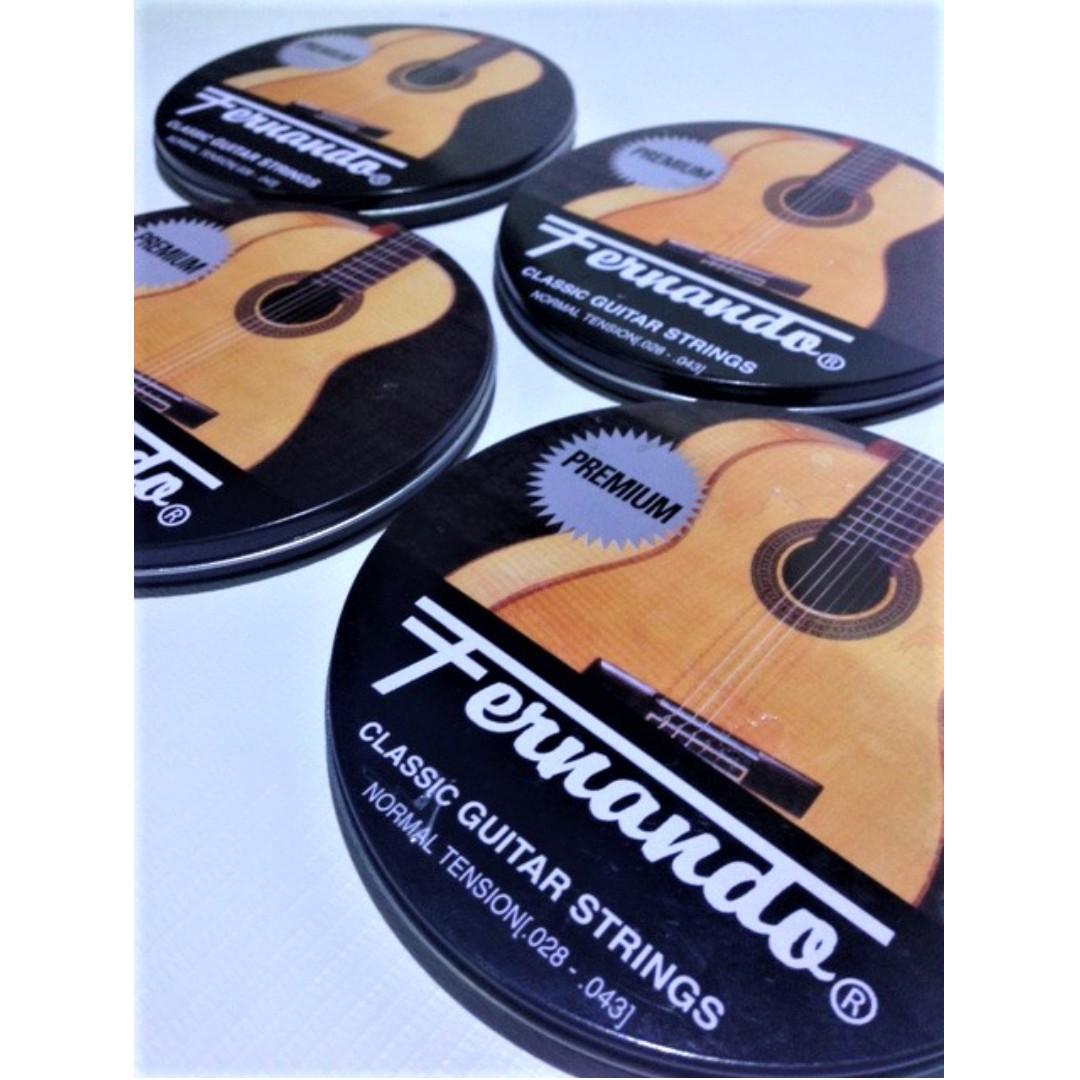 Fernando Classical Guitar Nylon Strings (Premium), Hobbies & Toys ...