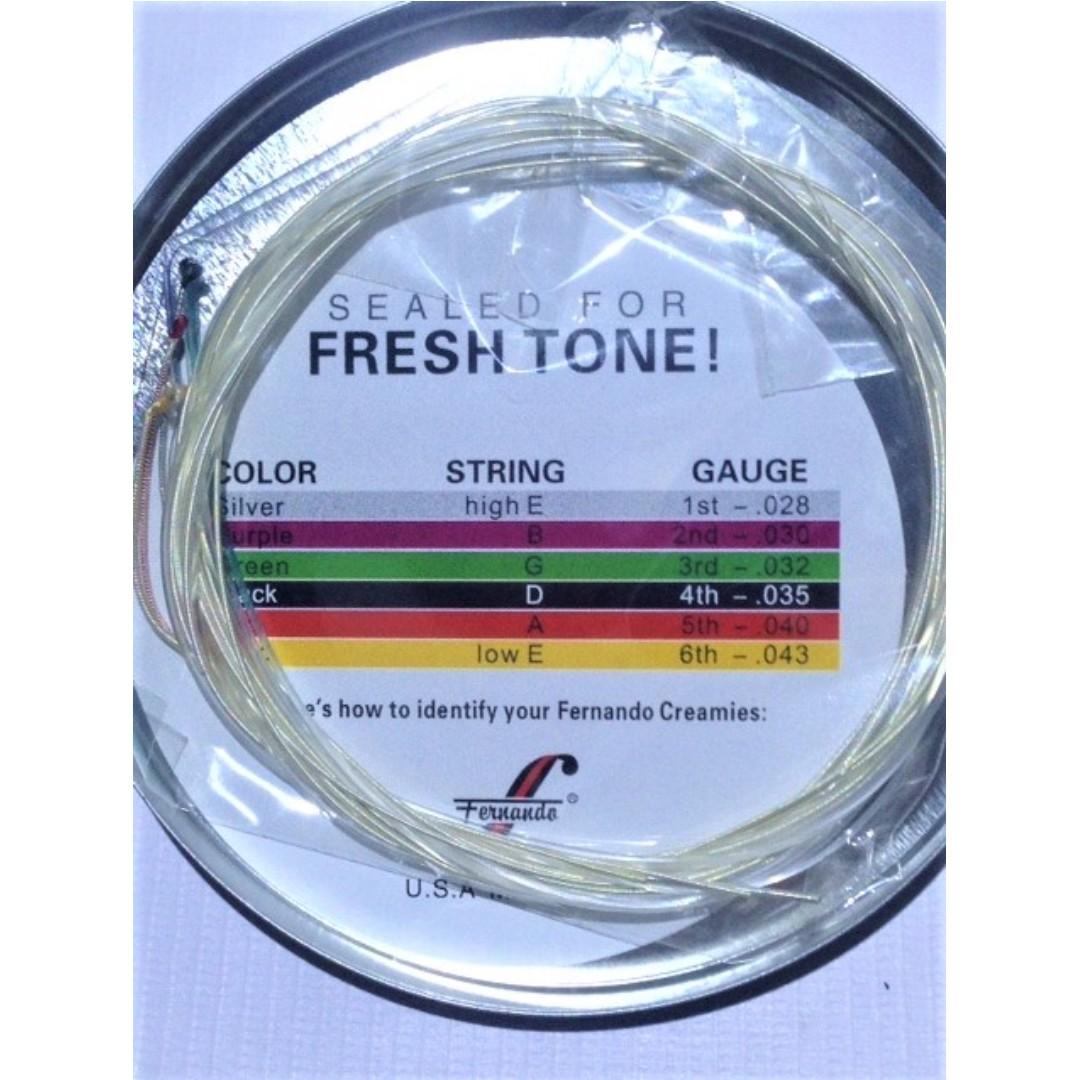 Fernando Classical Guitar Nylon Strings (Premium), Hobbies & Toys ...