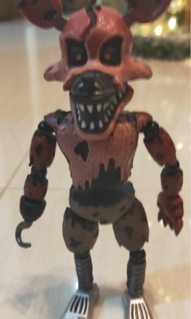 Fnaf Five Nights At Freddy’s 4 Nightmare Foxy Funko Action Figure Toy ...
