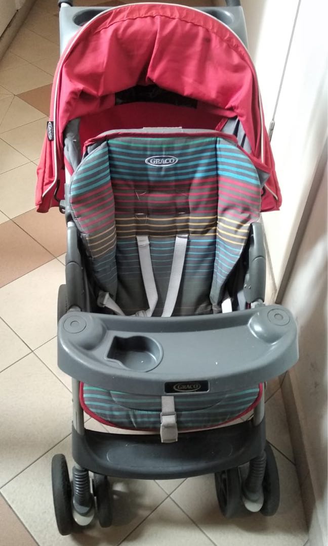 Graco stroller for sale with new sun protector, Babies & Kids, Going ...