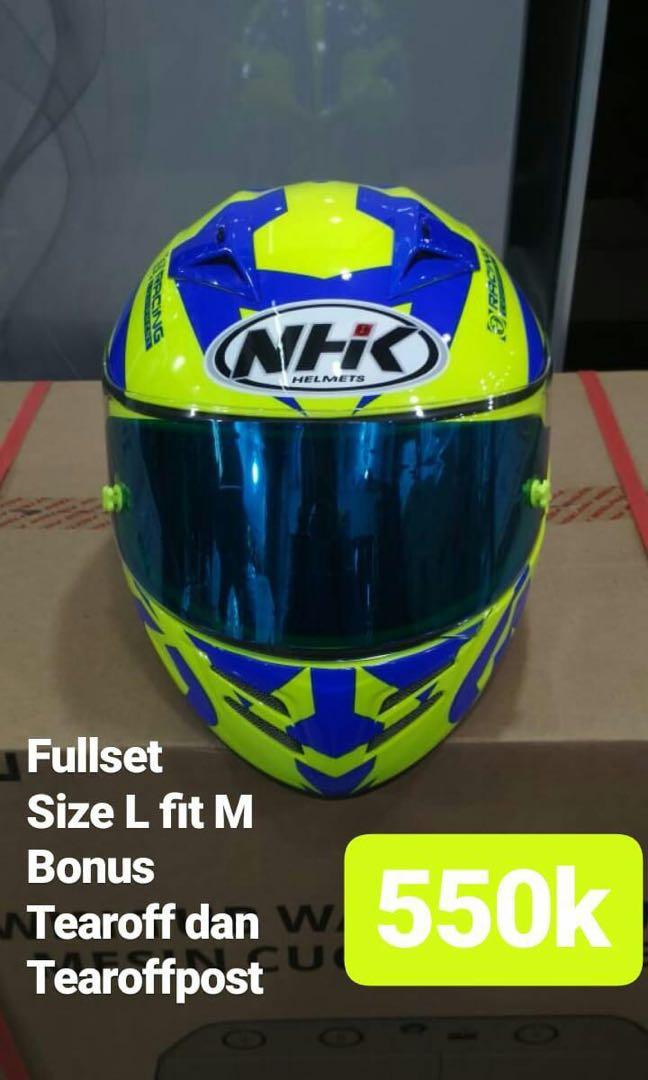 Helm NHK Full Face, Motor di Carousell