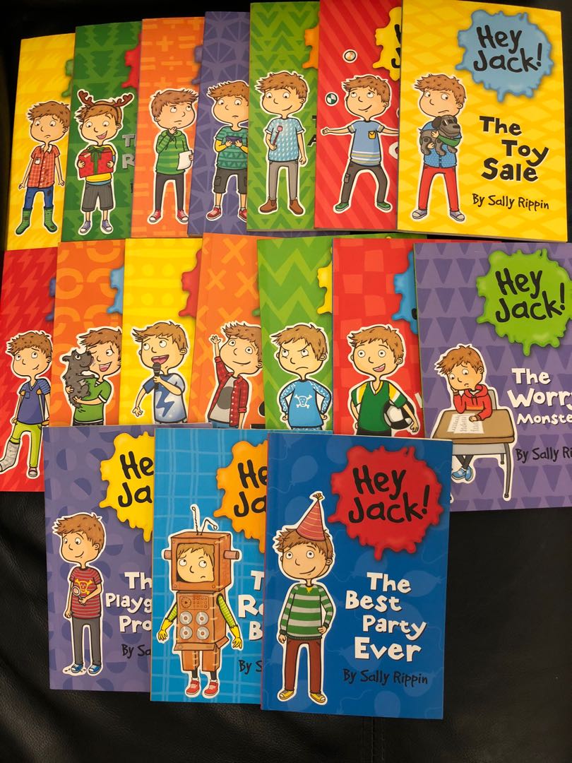 Hey Jack! Series by Sally Rippin (17 books) book set for boys, Hobbies ...