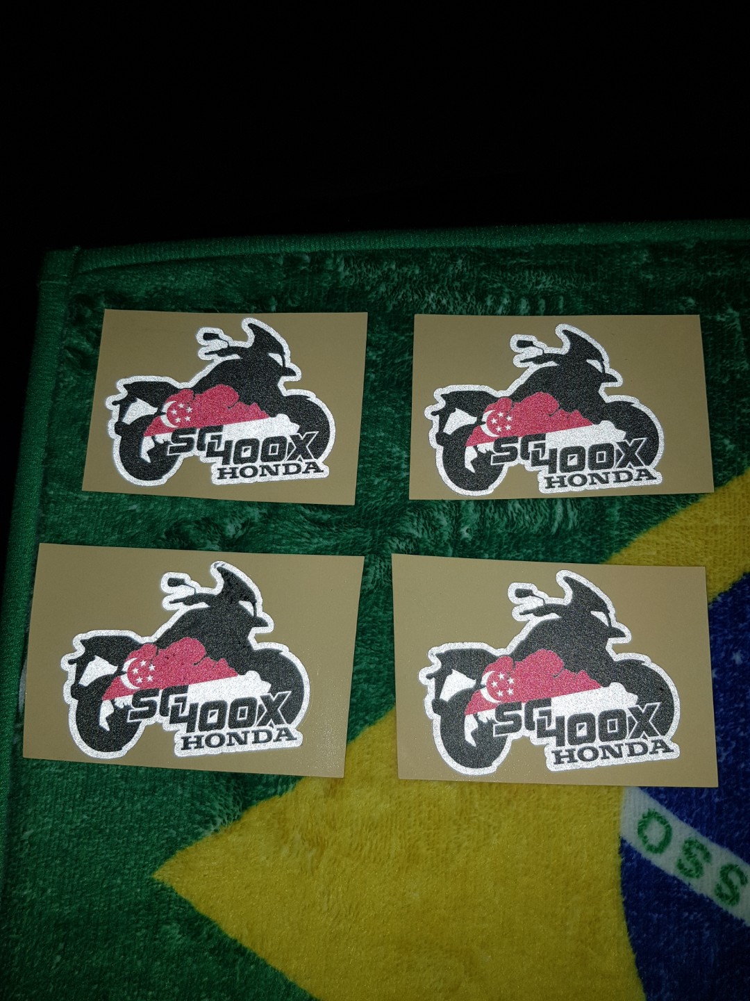 Honda CB400X stickers, Motorcycles, Motorcycle Accessories on Carousell