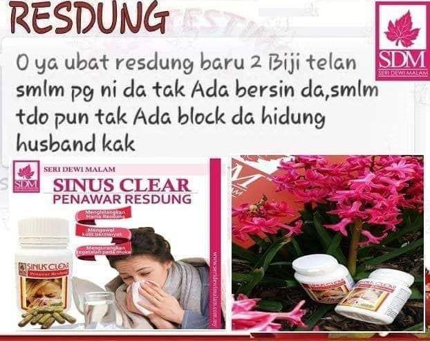 Jamu Sinus Clear Penawar Resdung, Everything Else on Carousell