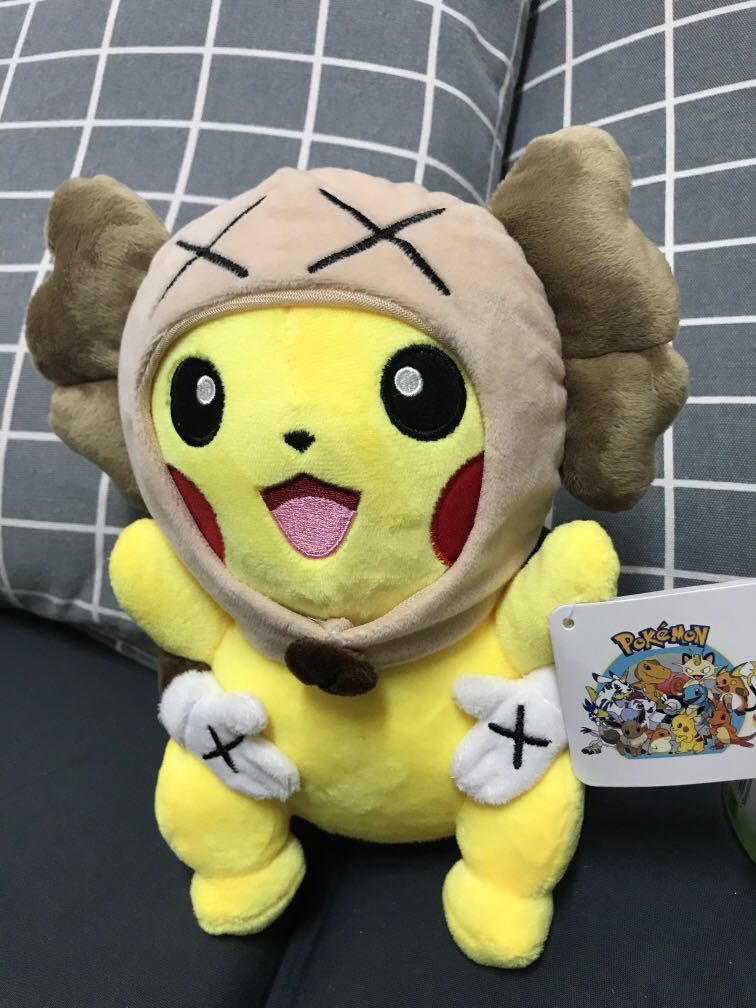 Kaws x Pikachu (x2), Hobbies & Toys, Toys & Games on Carousell