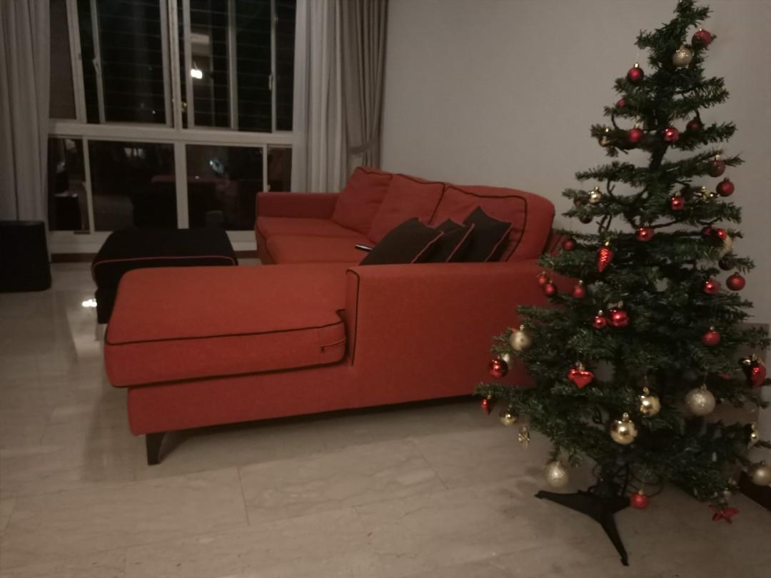 Courts L-shaped Sofa, Furniture & Home Living, Furniture, Sofas on ...