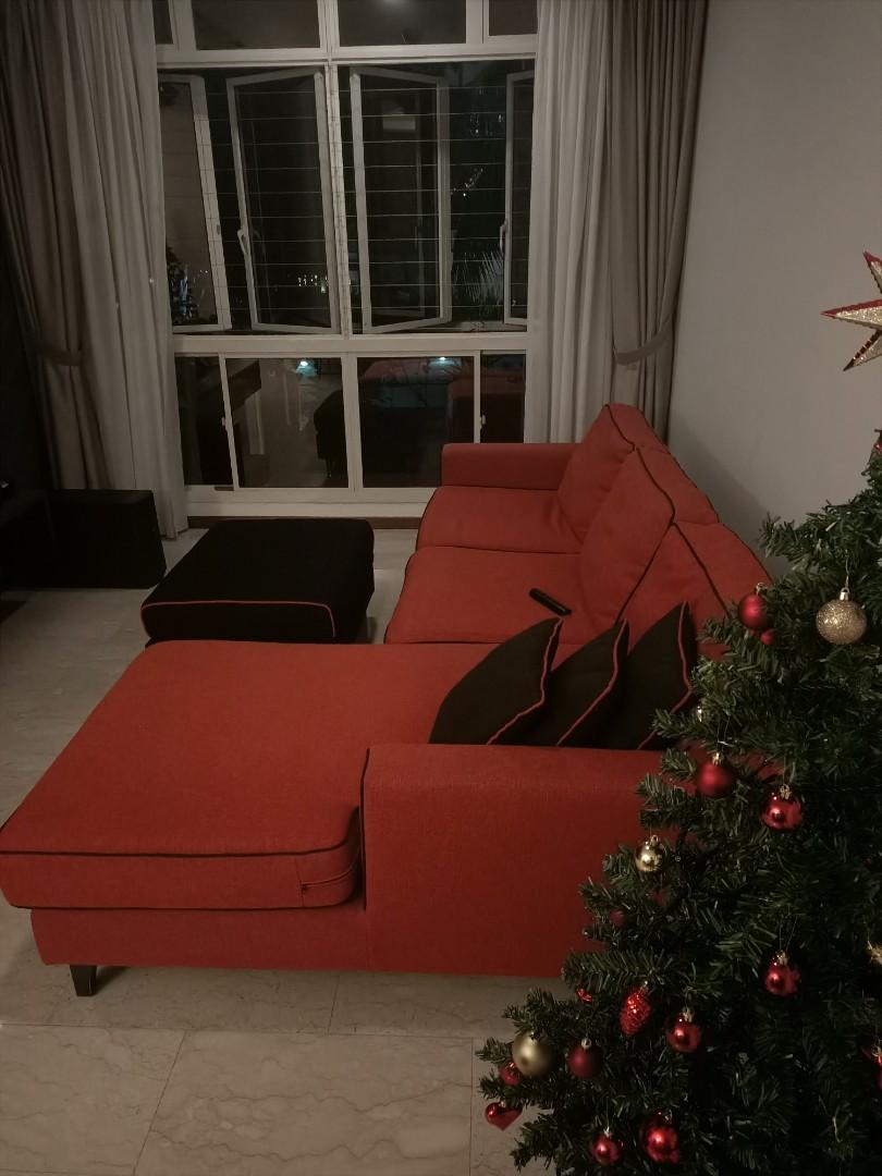 Courts L-shaped Sofa, Furniture & Home Living, Furniture, Sofas on ...