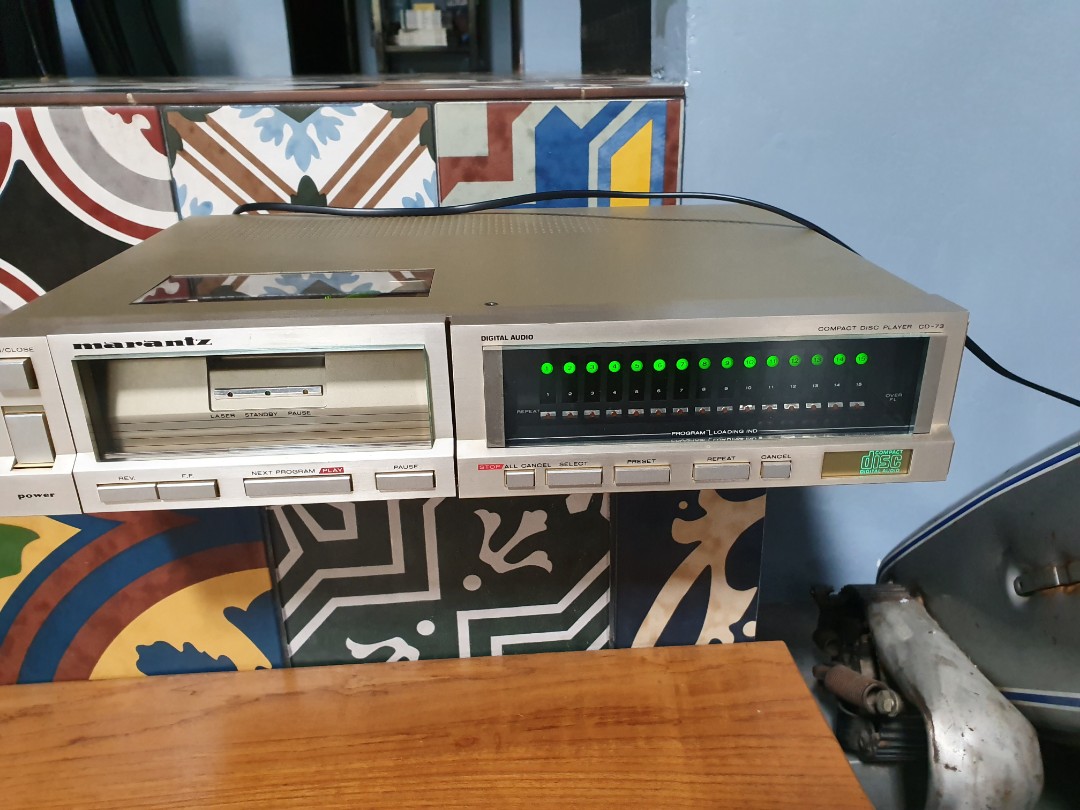 Marantz CD-73 player, TV & Home Appliances, TV & Entertainment, Blu-Ray ...