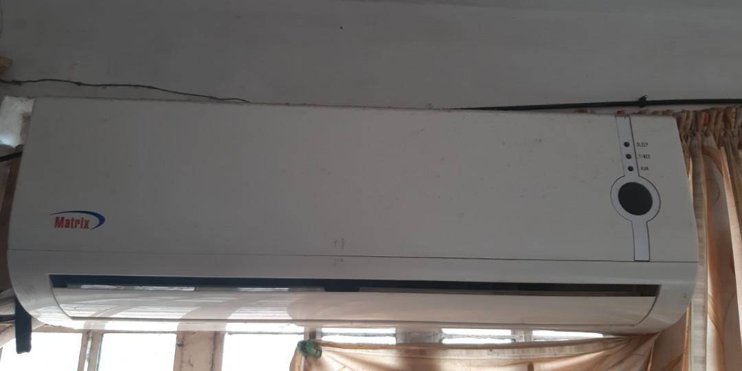 Matrix split type air condition, TV & Home Appliances, Air Conditioning ...