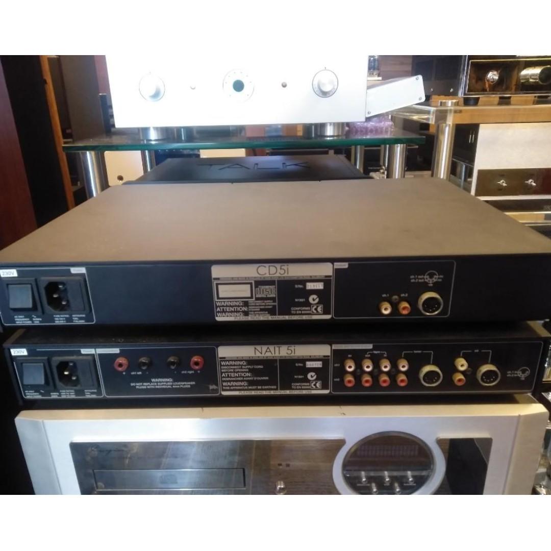 Naim Audio CD5I cd player and Nait5I integrated amplifier, Audio, Other ...
