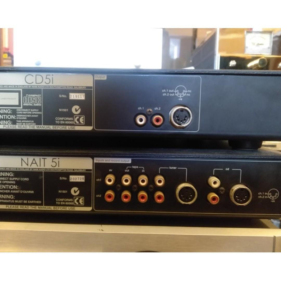 Naim Audio CD5I cd player and Nait5I integrated amplifier, Audio, Other ...